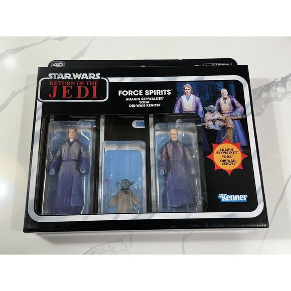 Hasbro | Toys | Star Wars Return Of The Jedi Force Spirits Anakin Yoda Obiwan Set | Poshmark